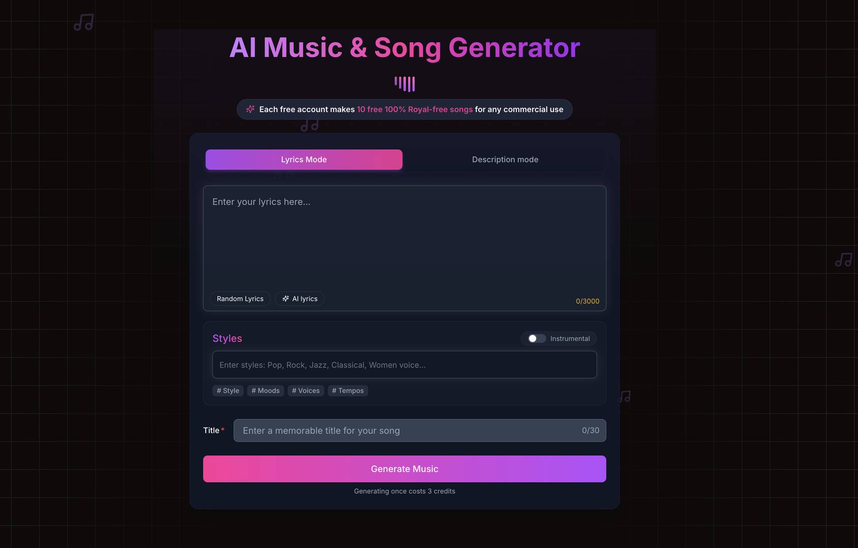 makesong-ai song generator | Peerlist
