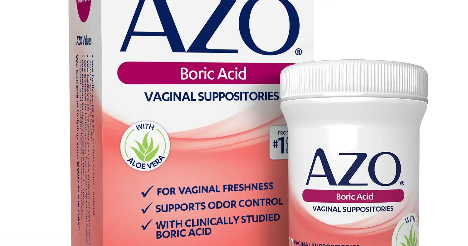 HealthPally discerns How Azo Boric Acid suppository works