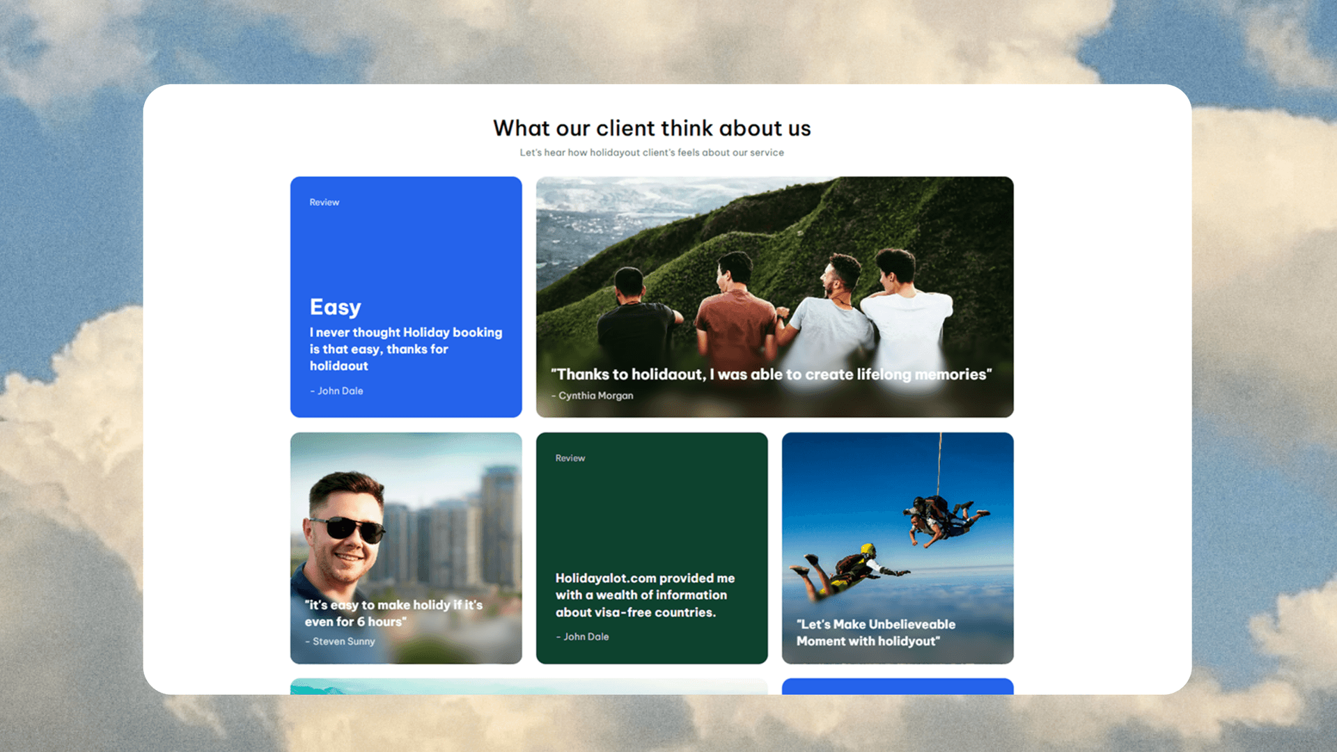 Testimonials Blocks | Peerlist