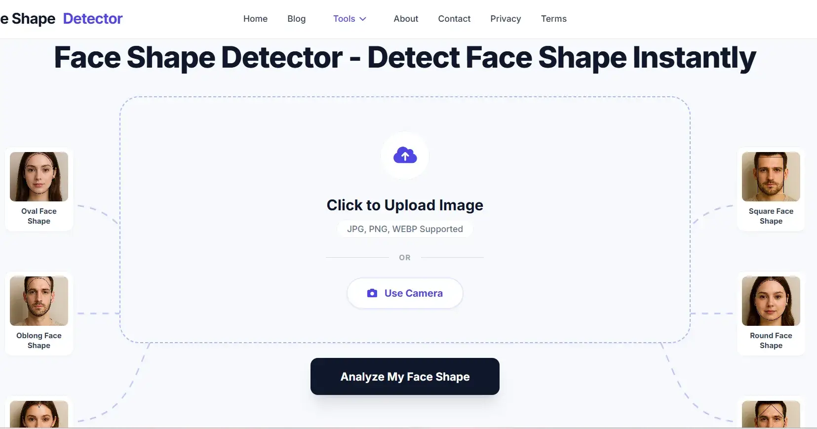 All 7 Face Shapes Explained: Oval, Round, Square, Heart, Diamond ...