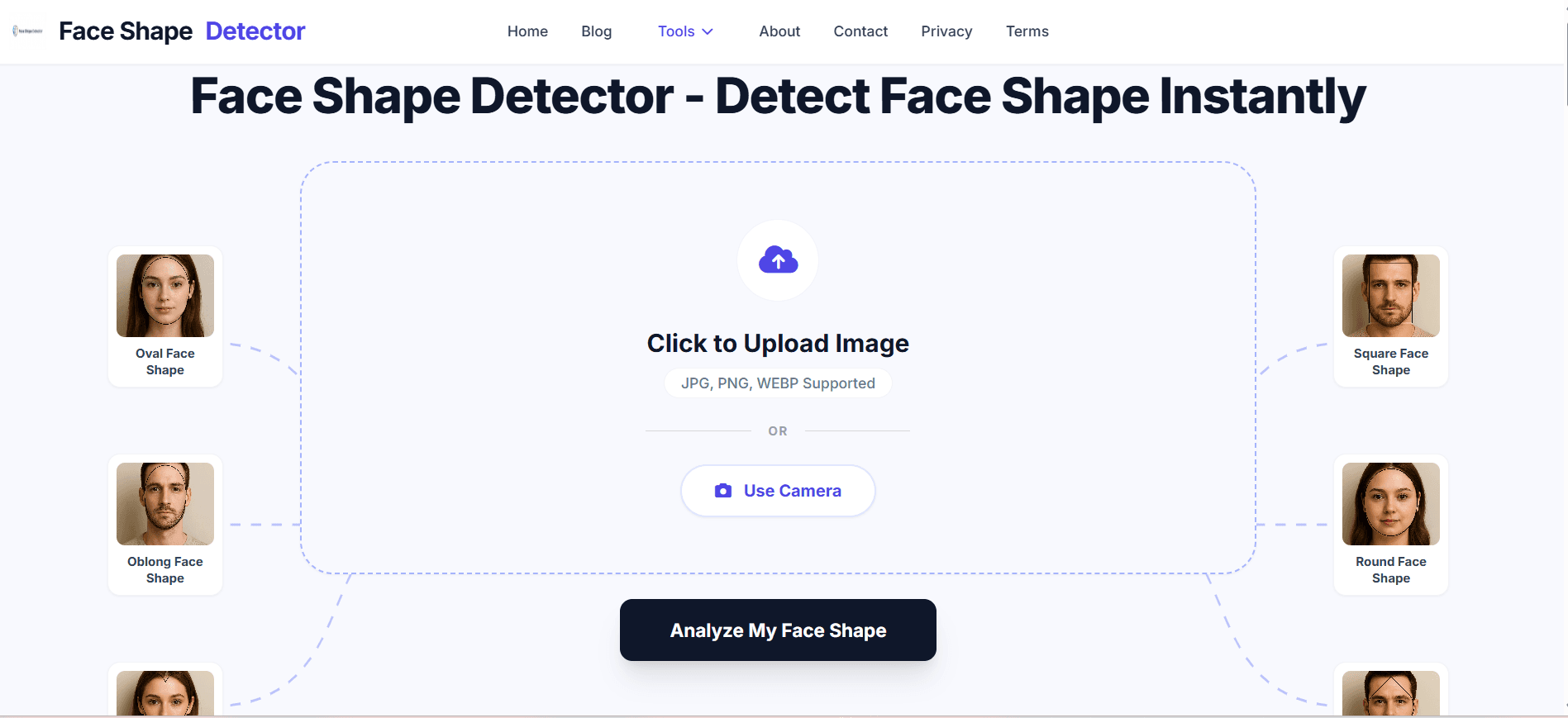 All 7 Face Shapes Explained: Oval, Round, Square, Heart, Diamond ...