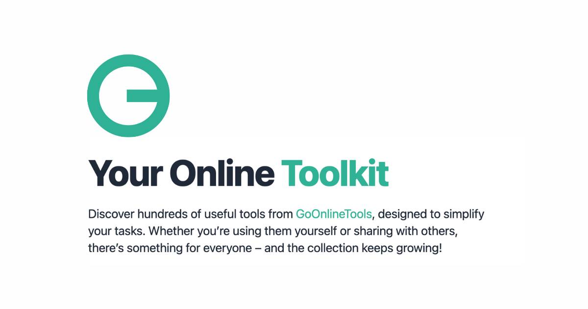 GoOnlineTools | Peerlist