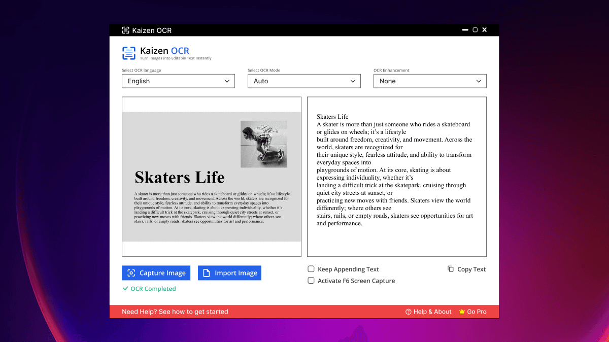 Kaizen OCR | Peerlist