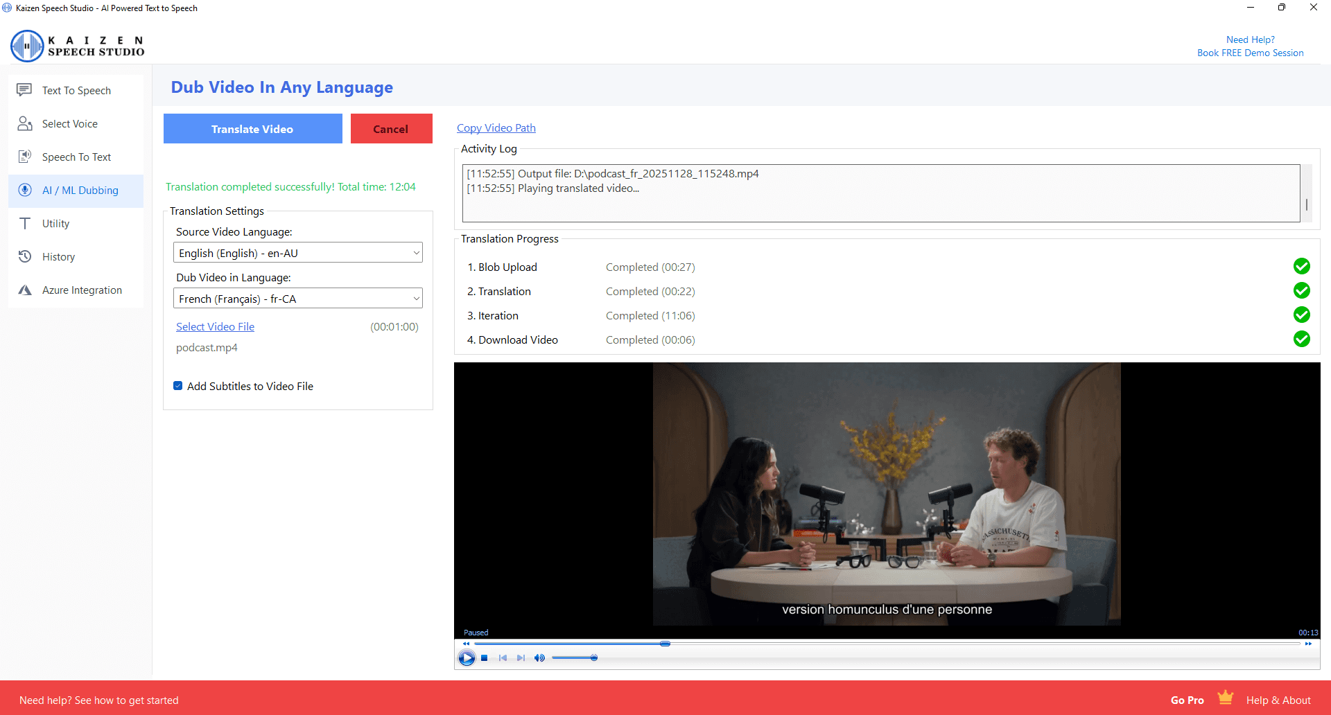 Kaizen Speech Studio | Peerlist