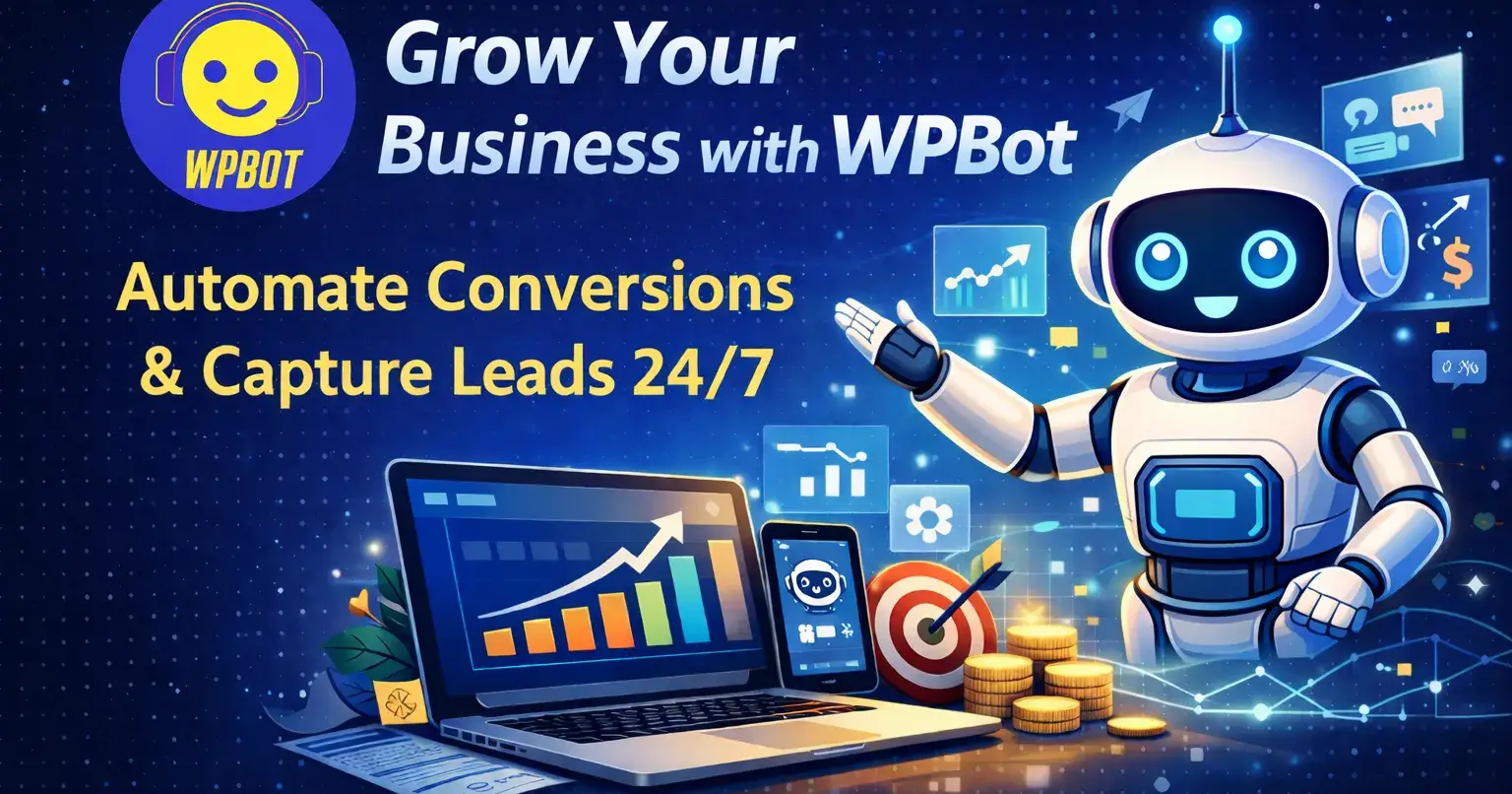 WPBot for Business Growth: Turn Visitors into Customers Automatically ...