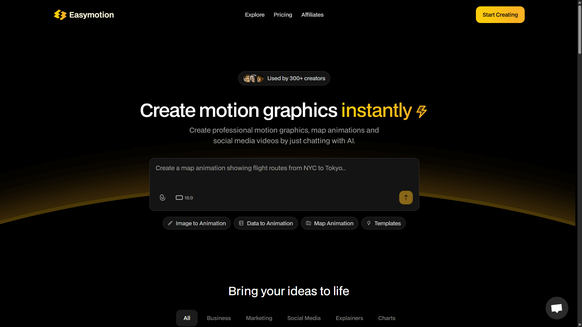 Easymotion – AI Motion Graphics Generator | Peerlist