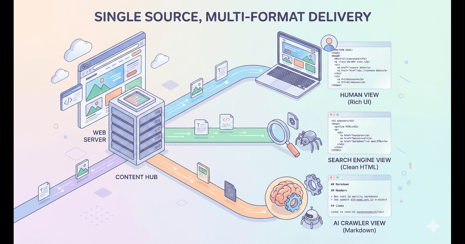 Serving the Same Content to Humans , Search Engines , and AI Crawlers ...