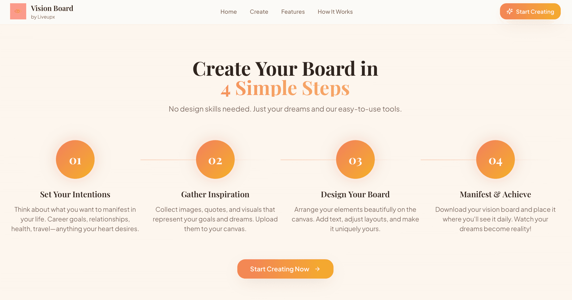 Free Vision Board Maker Online | Peerlist