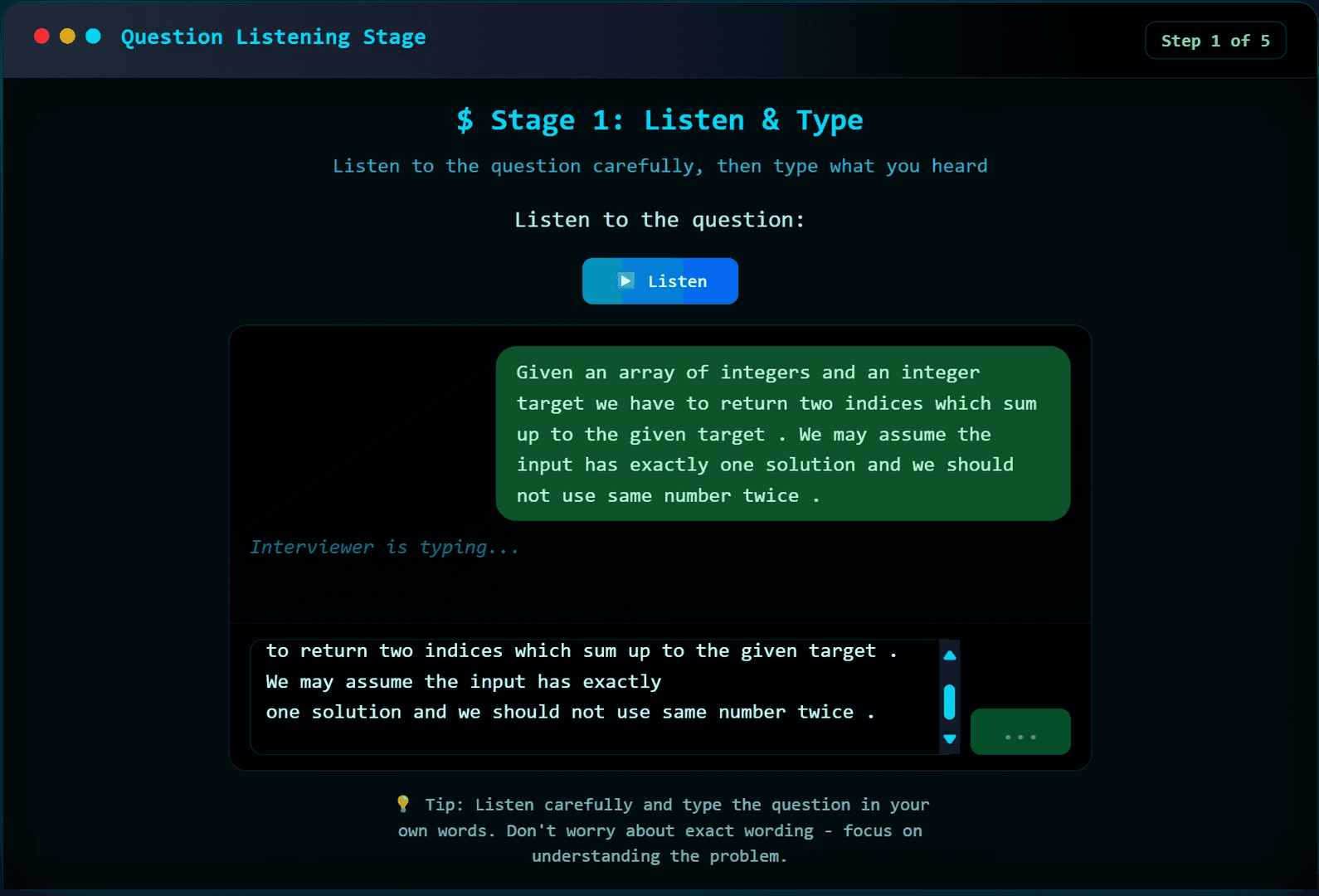 Simulated Coding | Peerlist