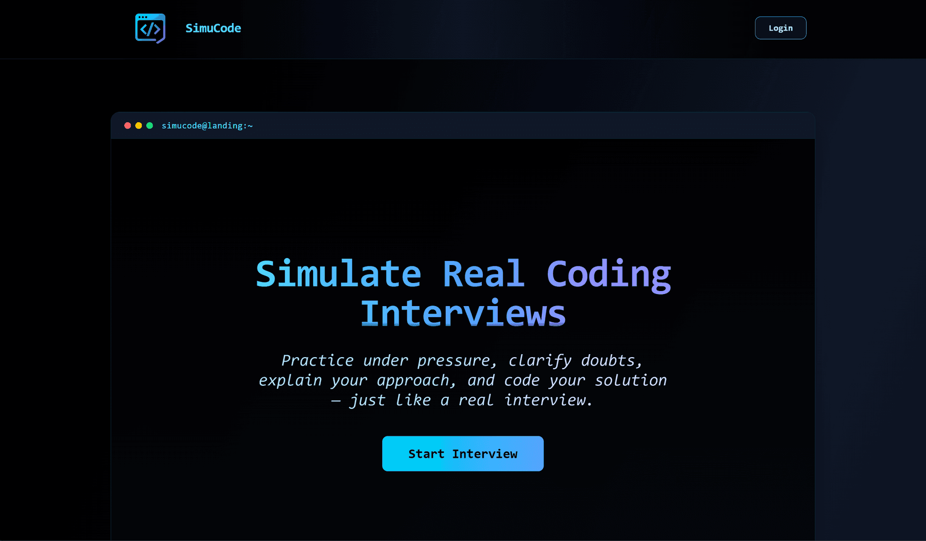 Simulated Coding | Peerlist