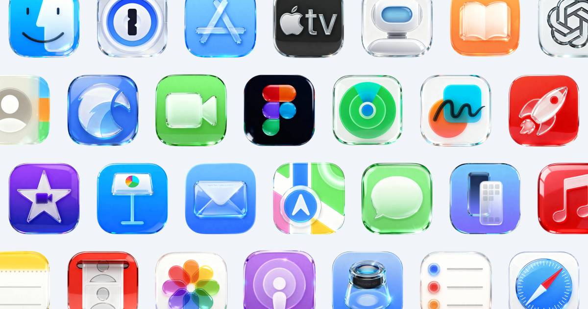 Liquid Glass Icons Peerlist