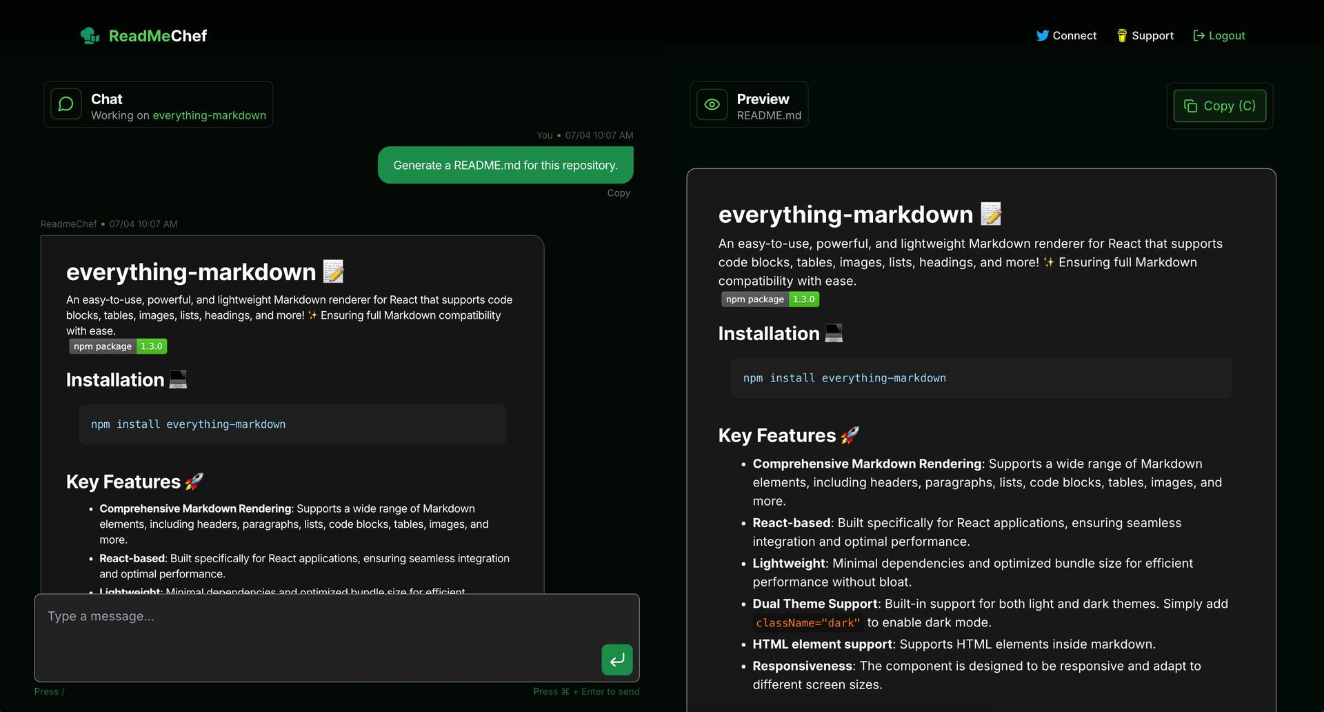 ReadMeChef Peerlist ReadMeChef Peerlist