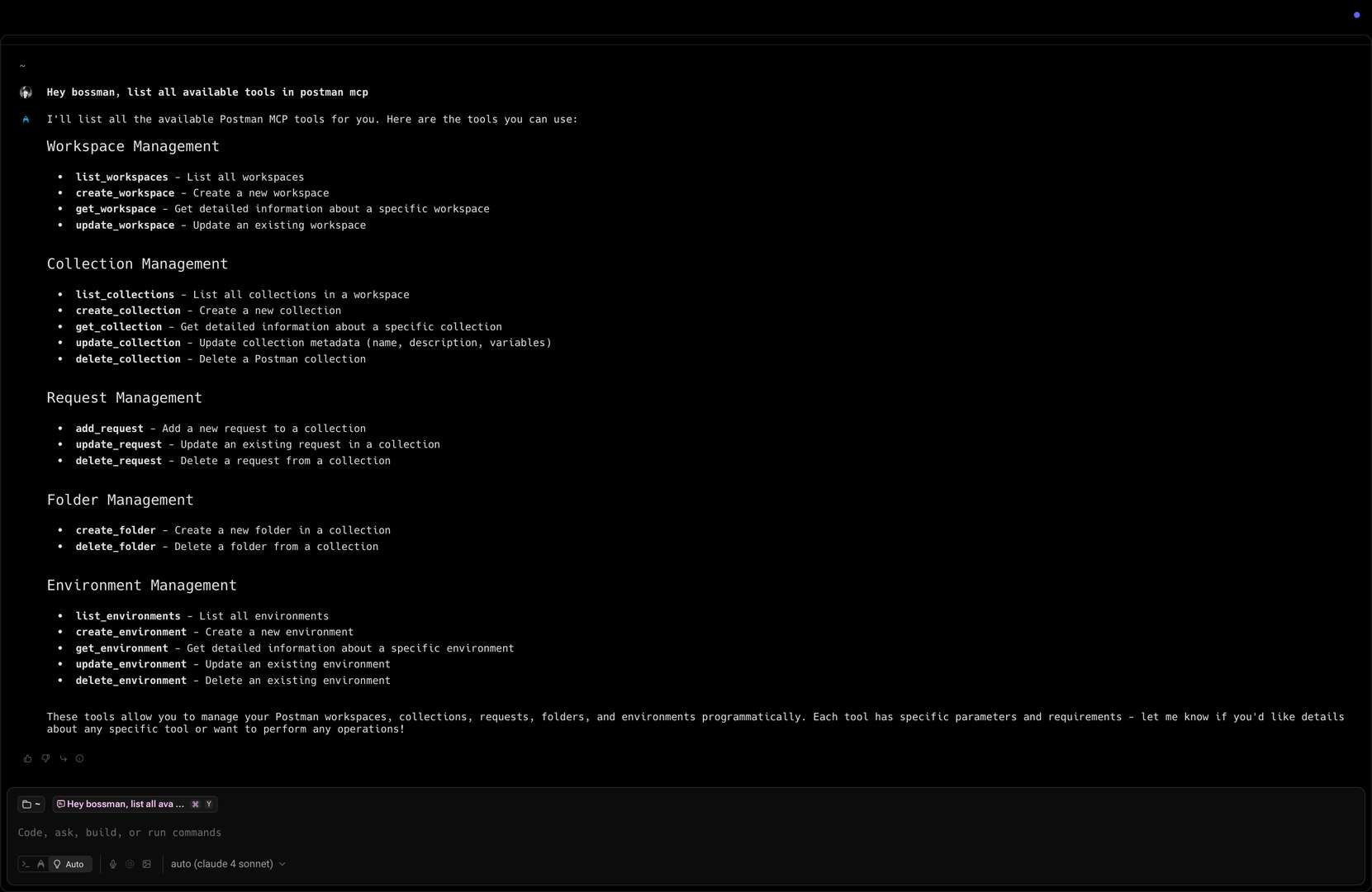 Postman-mcp | Peerlist