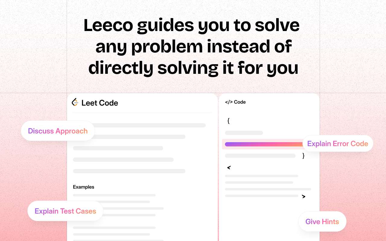 Leeco AI - Learning Companion for LeetCode & YouTube | Peerlist