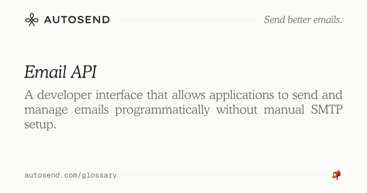 Email API