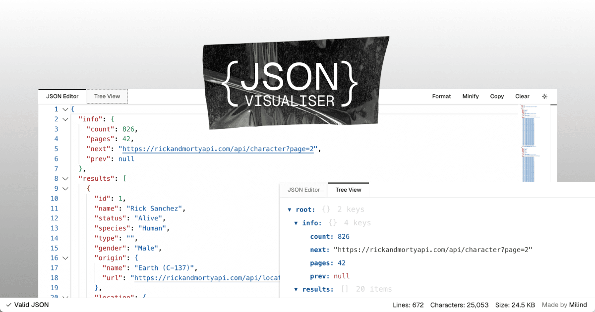 JSON Visualiser | JSON Visualiser